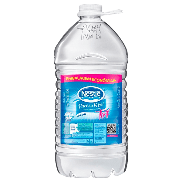 Água Mineral Natural Pureza Vital sem Gás 6,3l - superprix Água Mineral Natural Pureza Vital sem Gás 6,3l - superprix