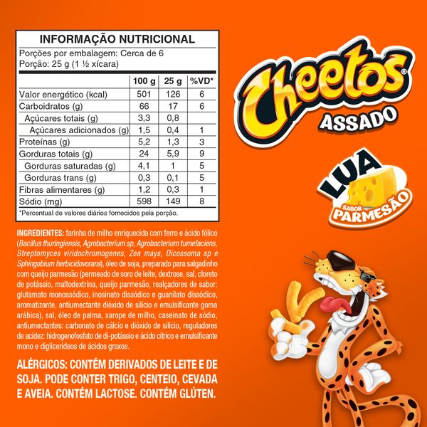 Salgadinhos Cheetos Lua 143g | Super Prix - superprix